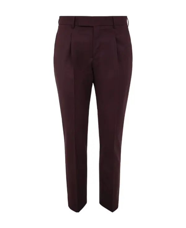PT TORINO Straight Leg Casual Pants - Black