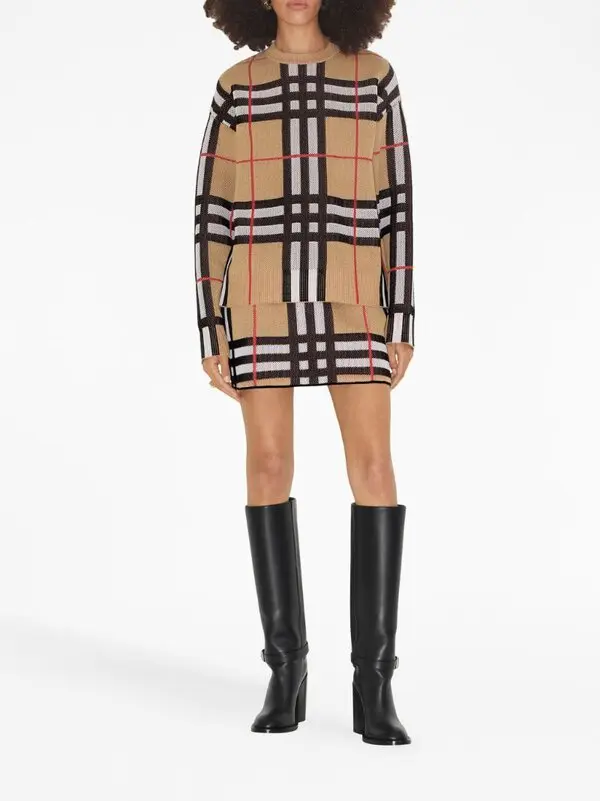 Burberry Vintage Check Knitted Jumper