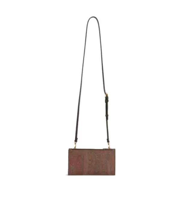 Etro Essential Arnica Wallet With Shoulder Strap