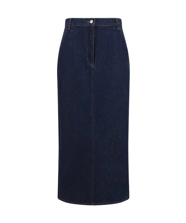 Magda Butrym Belt-loop Denim Skirt