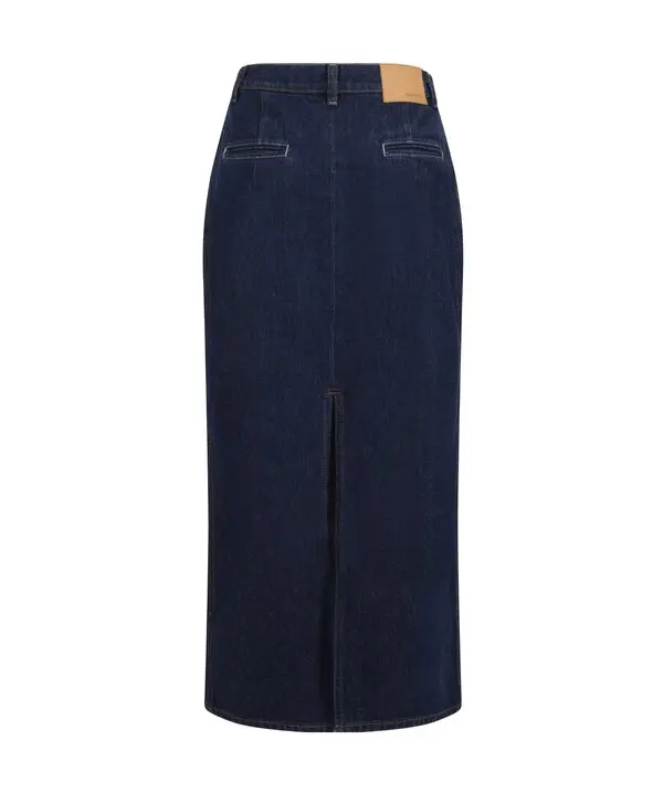 Magda Butrym Belt-loop Denim Skirt