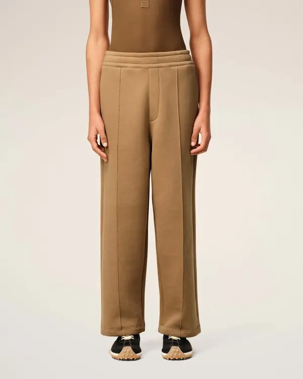AMI Paris De Coeur Topstitched Trousers