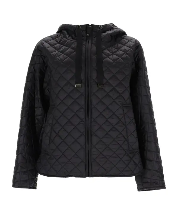Max Mara Giorno Quilted Padded Jacket - Black