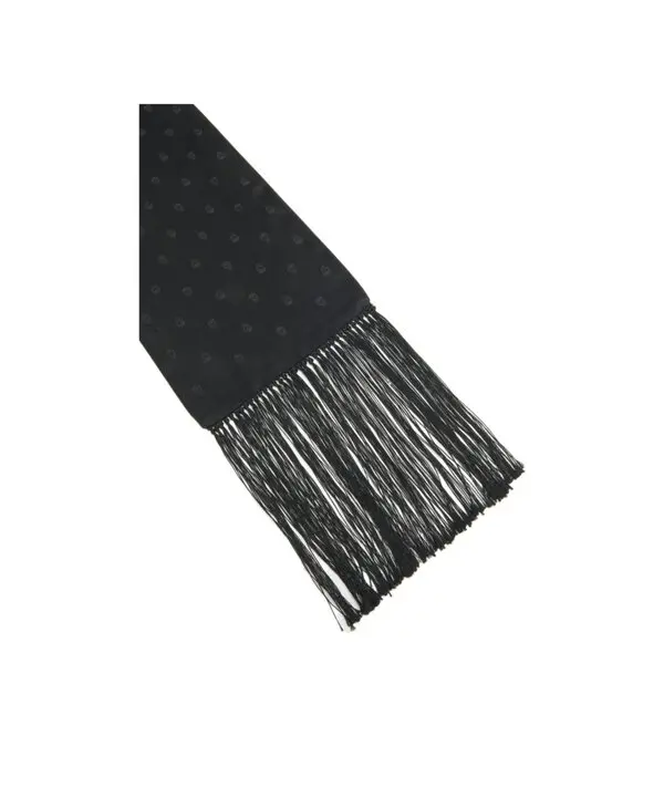 Alexander McQueen Skull Fringed-edge Scarf
