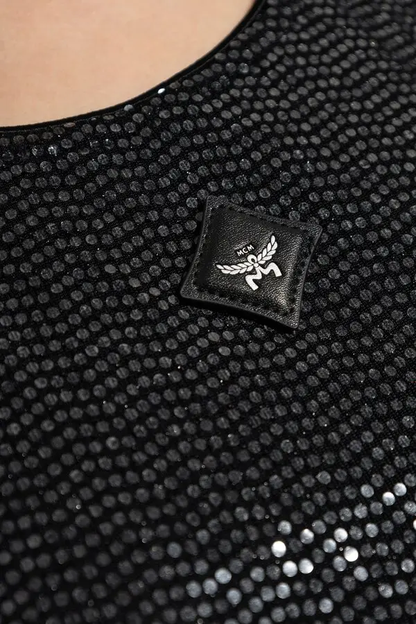 Mcm Sequined Tank Top