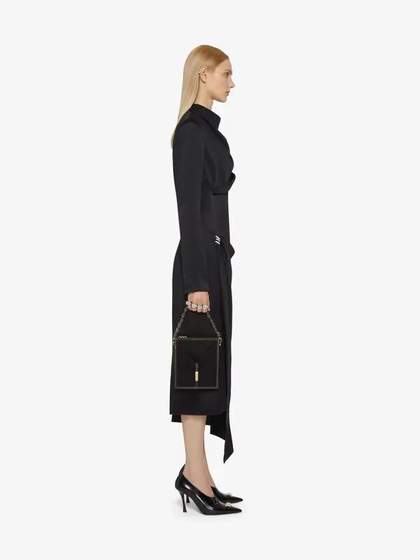 Givenchy Satin Dress With Crystal Embellishments