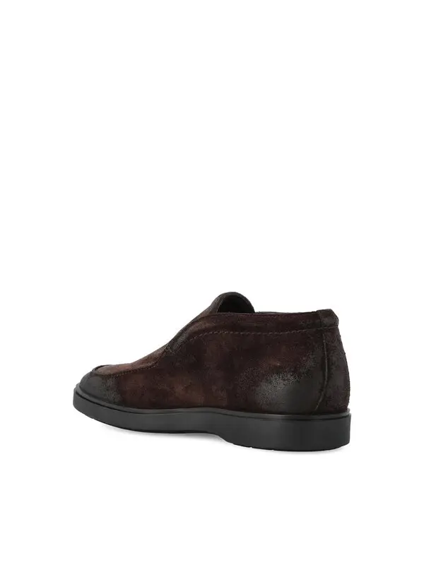 Tagliatore Round Toe Slip-on Loafers