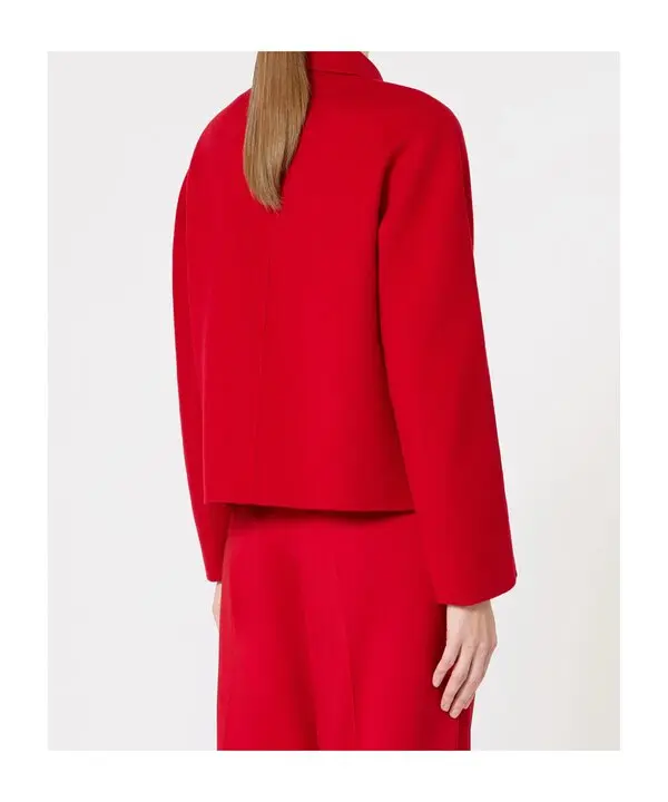 Max Mara Double Breasted Wool And Cashmere Jacket