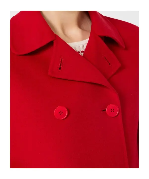 Max Mara Double Breasted Wool And Cashmere Jacket