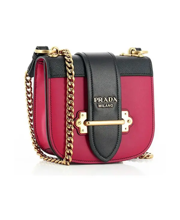 Prada Logo One Shoulder Woc