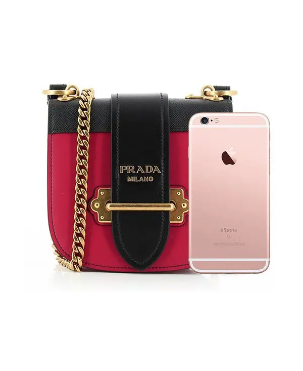 Prada Logo One Shoulder Woc