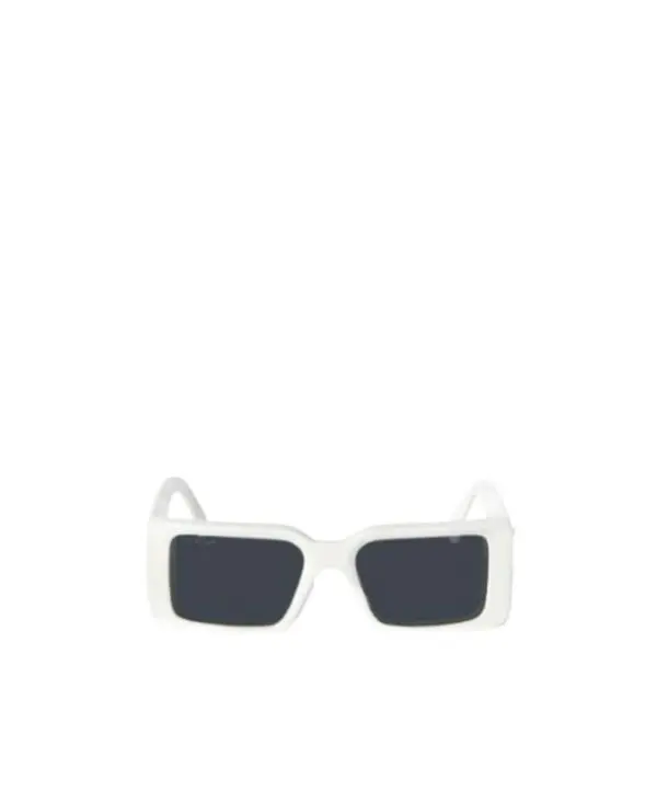 Off-White Rectangular Frame Sunglasses - Black