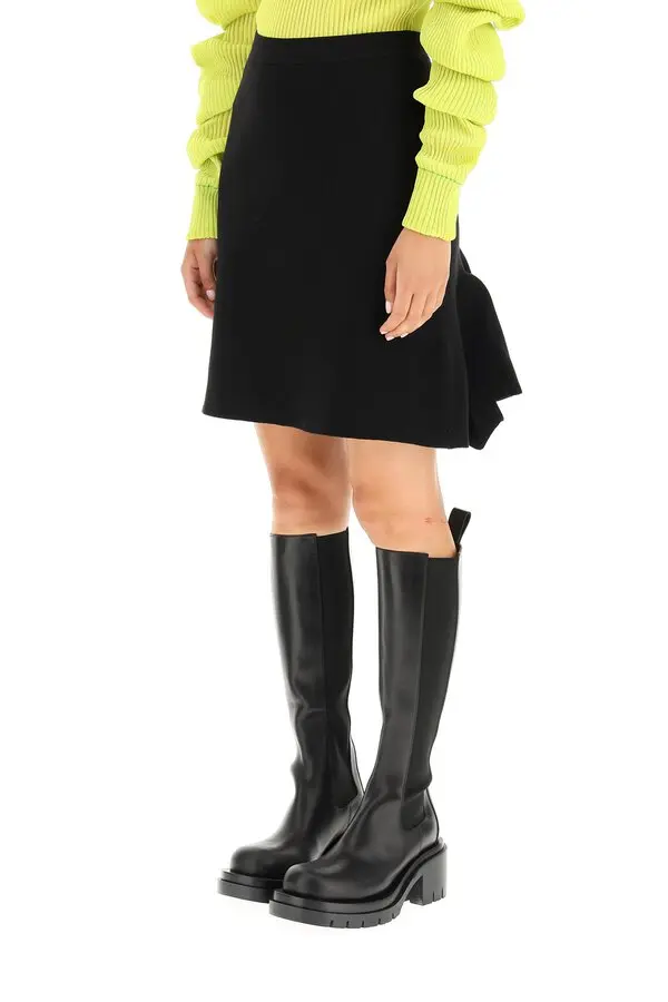 Bottega Veneta A-line Ruffled Skirt