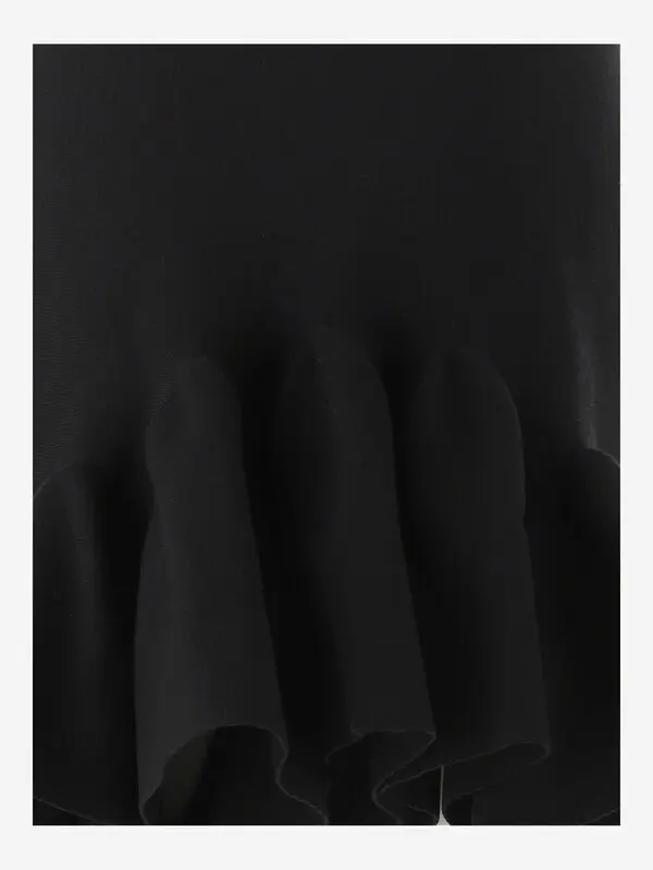 Bottega Veneta A-line Ruffled Skirt