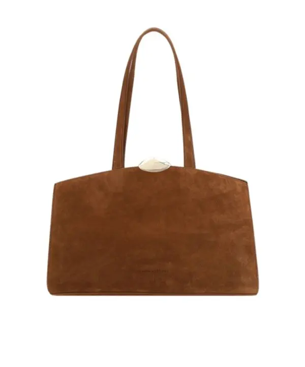 Benedetta Bruzziches Serena Suede Tote Bag