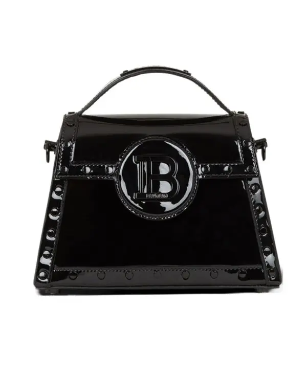 Balmain B-buzz Dynasty Top Handle Bag - Black