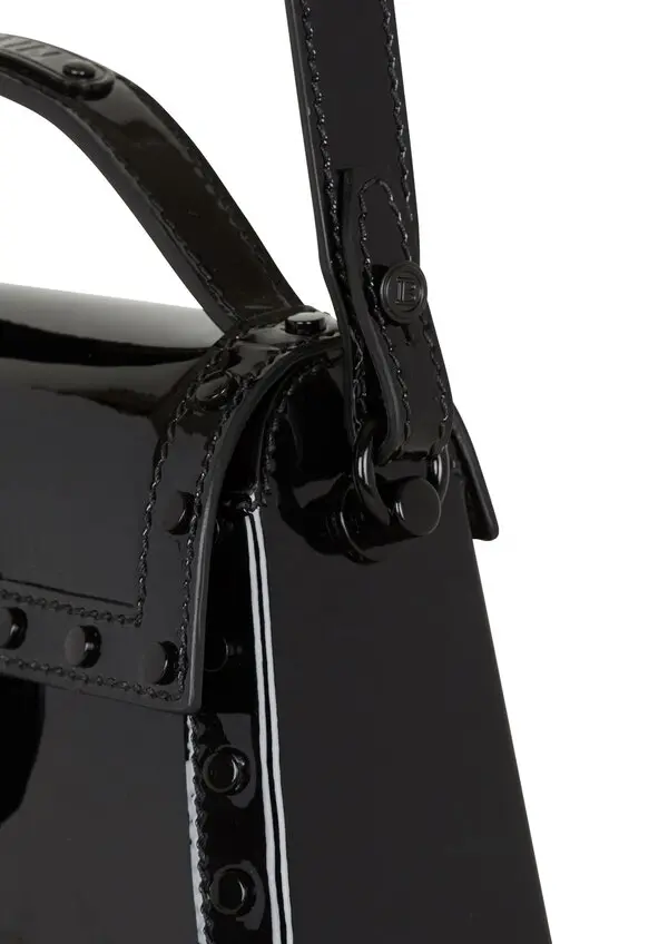Balmain B-buzz Dynasty Top Handle Bag - Black