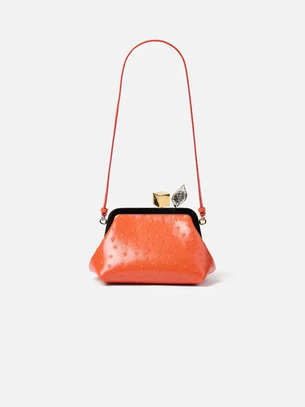 Jacquemus The Berlingot Clasped Shoulder Bag - Orange