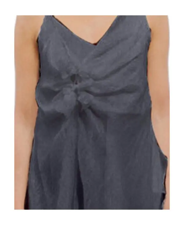 MARC LE BIHAN Asymmetrical Pleated Detail Top