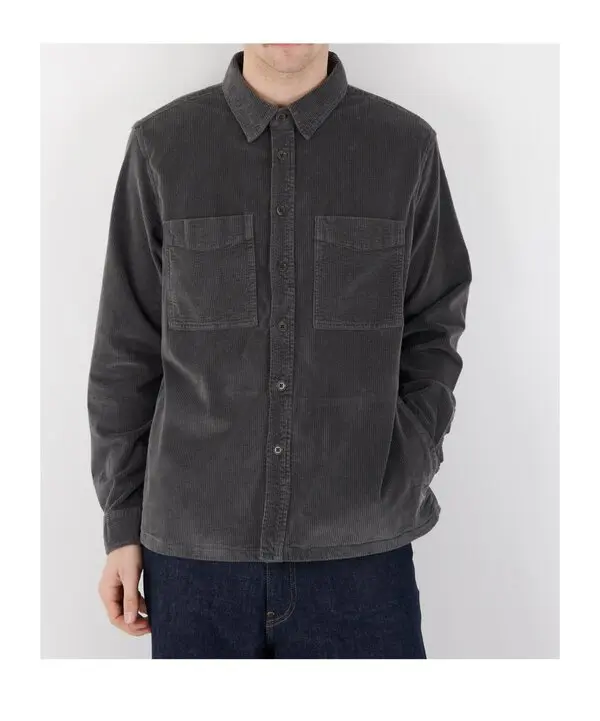 Paul Smith Buttoned Corduroy Shirt - Black