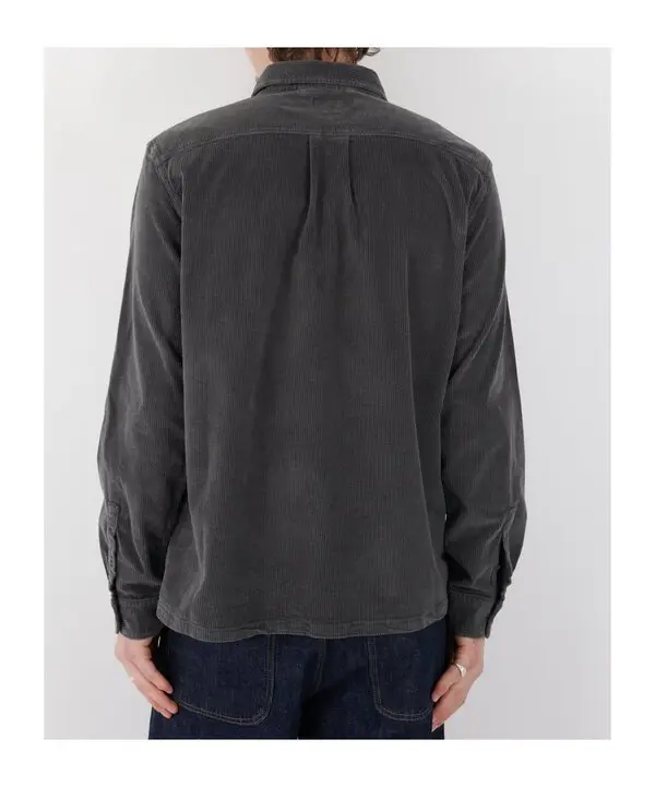 Paul Smith Buttoned Corduroy Shirt - Black