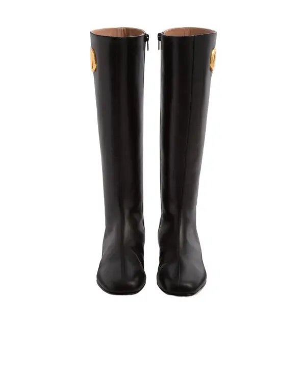 Valentino Garavani Vlogo Signature Kidskin Boots