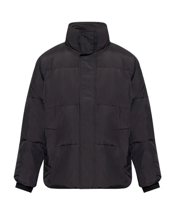 ETUDES Polaris Logo-patch High-neck Padded Jacket - Black
