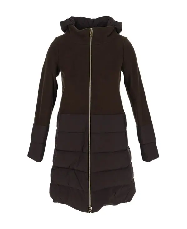 Herno Long-sleeved Hooded Cotton Suit - Black