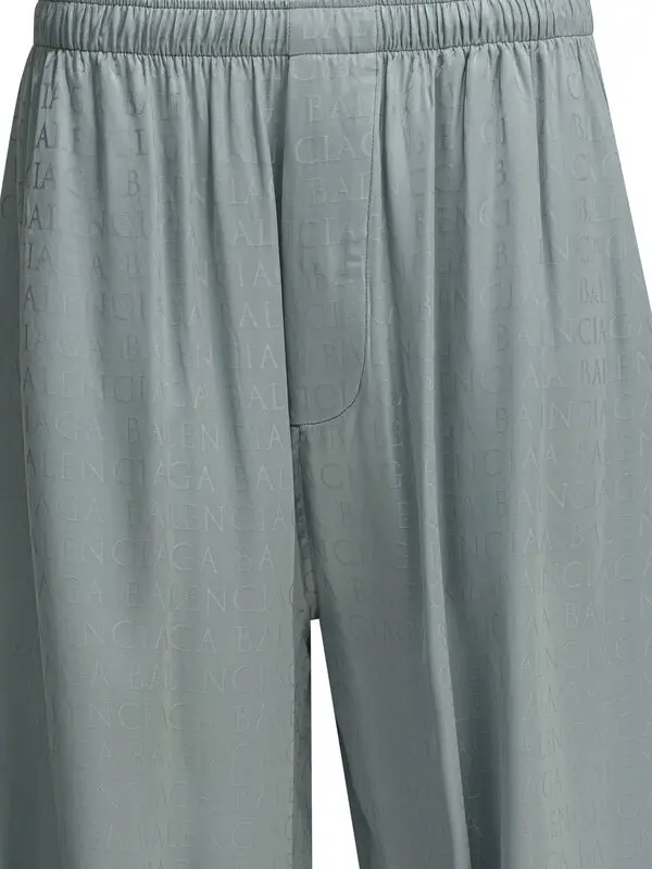 Balenciaga Monogram Relaxed Fit Trousers