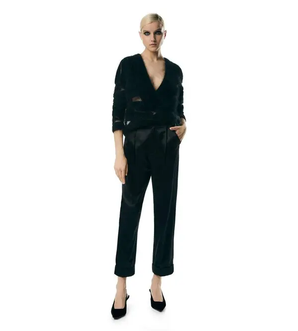TOM FORD High Waist Straight-leg Trousers