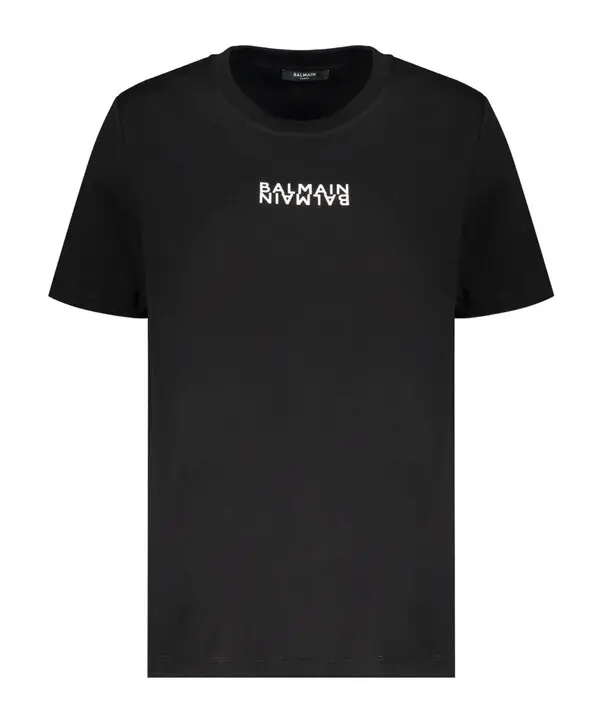 Balmain Logo Print T-shirt