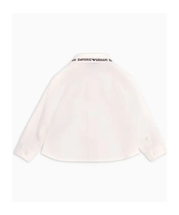 Emporio Armani Logo Embroidered Shirt