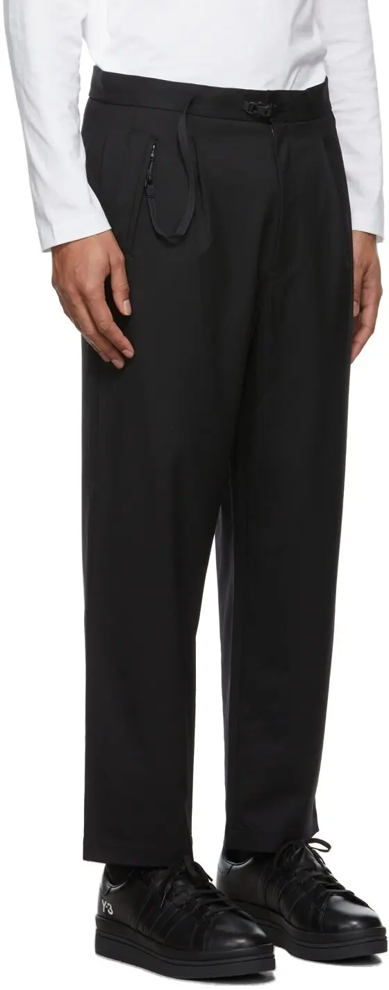 Y3 Cropped Straight-leg Trousers