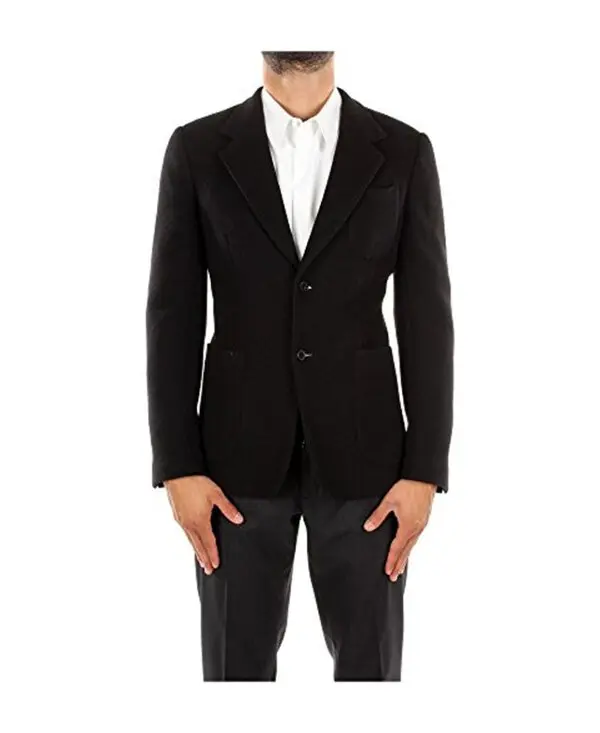 Dolce & Gabbana Long Sleeve Tailored Blazer - Black