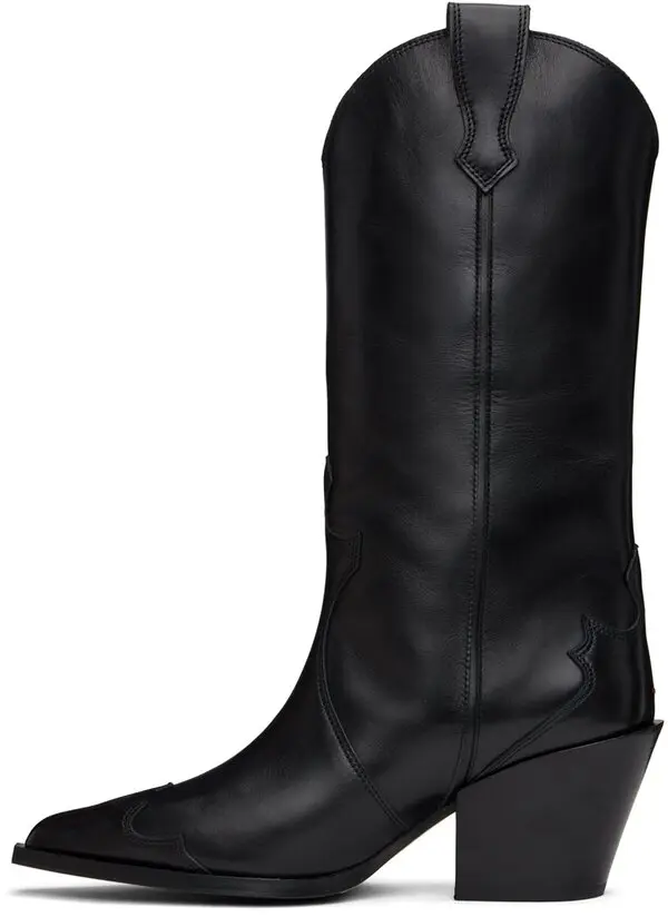 AeydĒ 70mm Pointed-toe Leather Boots