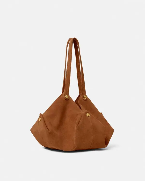 Versace Protea Shoulder Bag - Brown