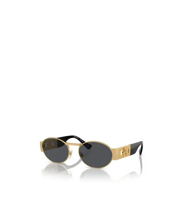 Versace Oval Frame Sunglasses - Black