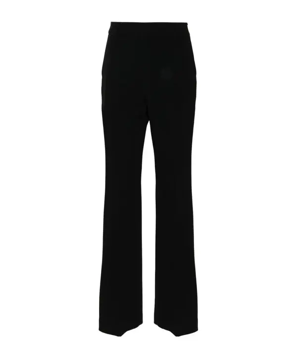 Ermanno Scervino Flared Crepe Trousers