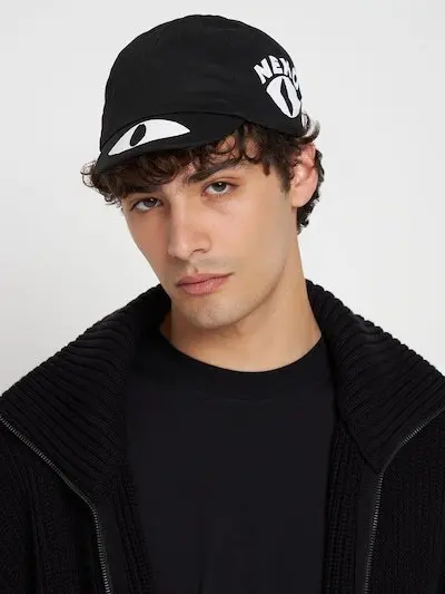 CHARLES JEFFRREY LOVERBOY Charles Jeffrey Loverboy Logo Cotton Cycling Hat