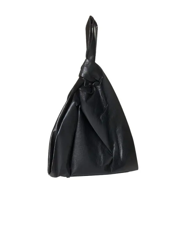 Nanushka Knot Detailed Top Handle Bag