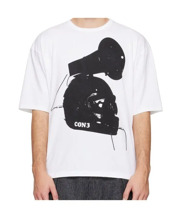 Undercover Graphic Printed Crewneck T-shirt - White