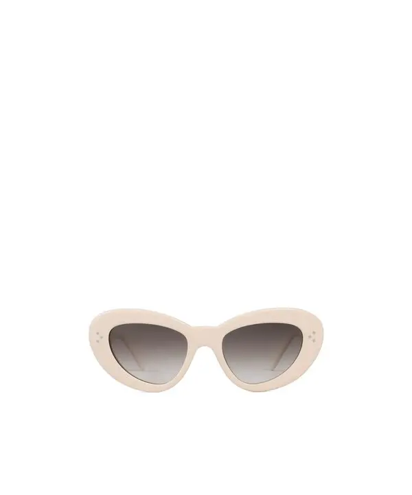 Celine Butterfly Acetate Sunglasses - Ivory