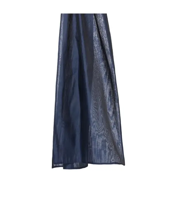 Max Mara Logo Patch Scarf - Ultramarine