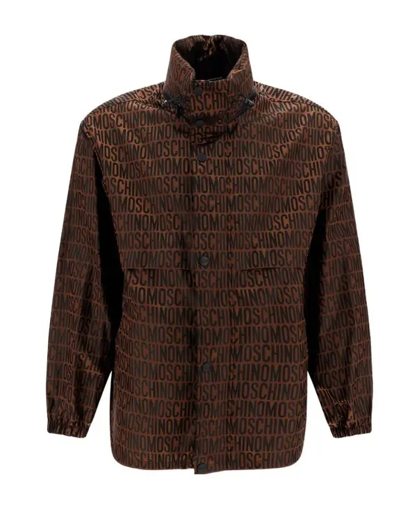Moschino Long-sleeve Printed Jacket