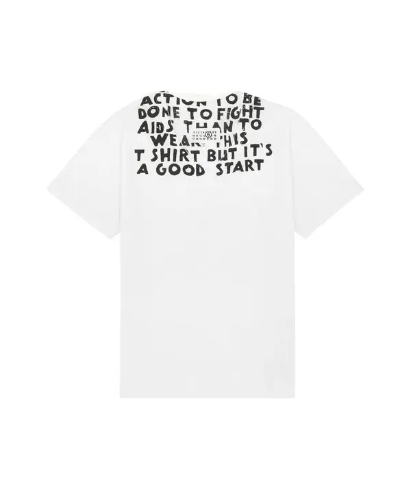 MAISON MARGIELA V-neck Sida Jersey