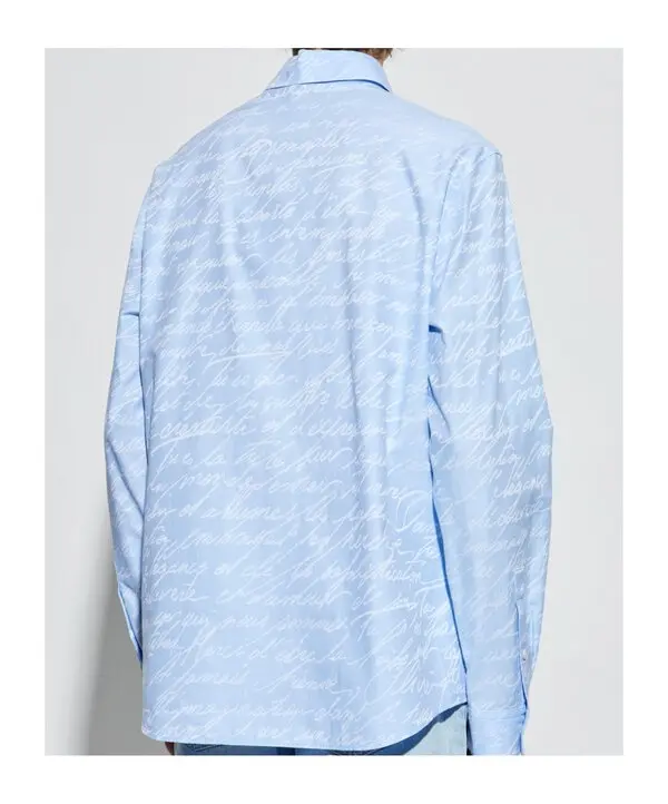 Balmain Logo Printed Buttoned Shirt