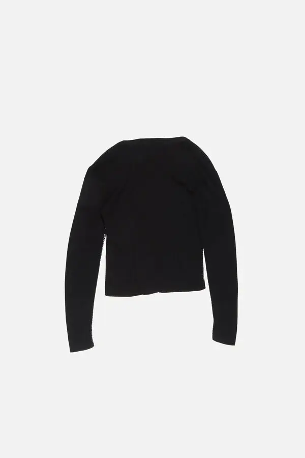 Acne Studios Ribbed Logo Tape Sweater