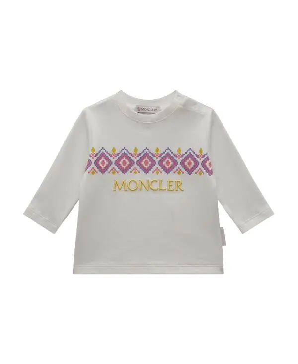 Moncler Graphic Motif Long Sleeve T-shirt
