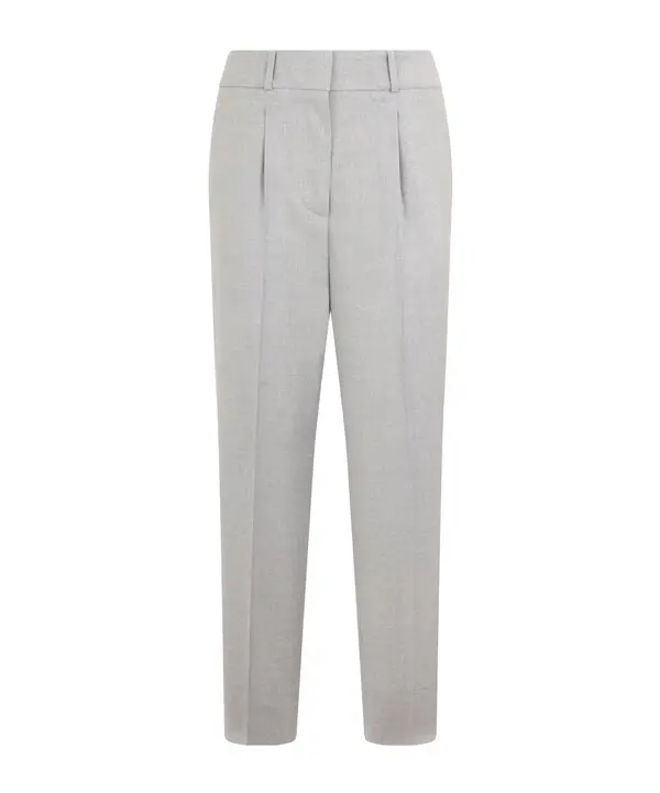 Peserico Front-pleat Straight-leg Pants