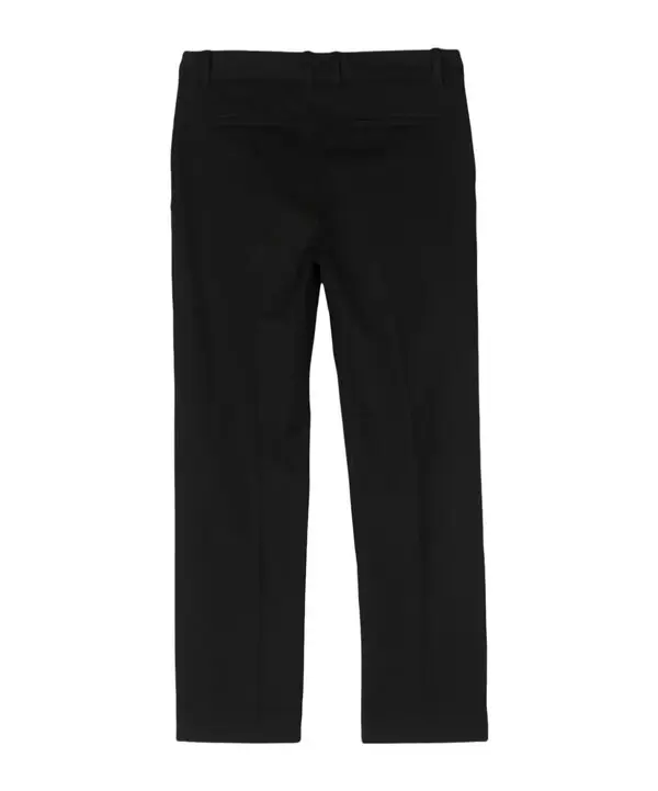 JOSEPH Gabardine Coleman Tailored Trousers - Black